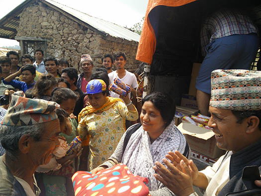 News of Nepal Relief Efforts | URI