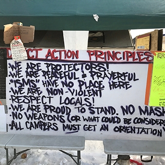 What I Learned About Movement and Stillness at Standing Rock | URI