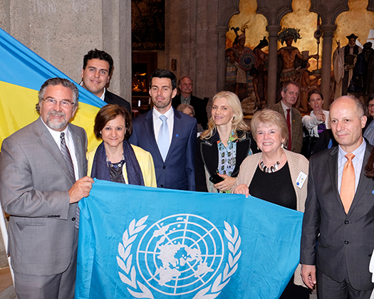 The Weekly Shot: URI Celebrates with the UN | URI