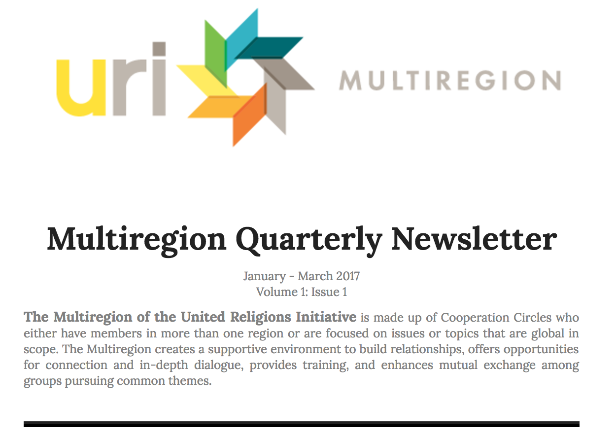 News From the URI Multiregion | URI