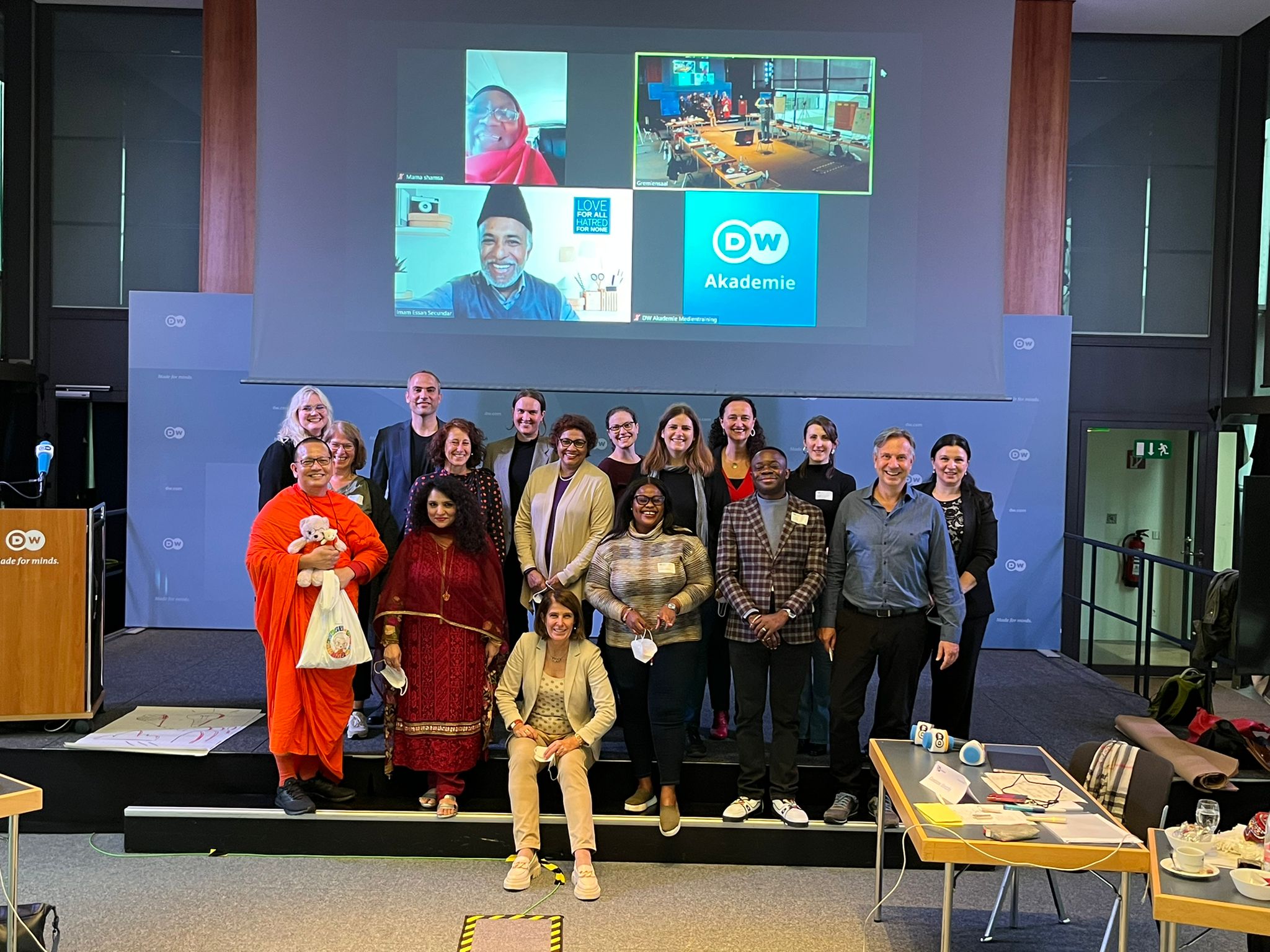 URI representative at Train-the-Trainer Workshop organized by Deutsche ...