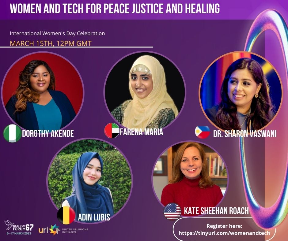 Women and Tech for Peace Justice and Healing | URI