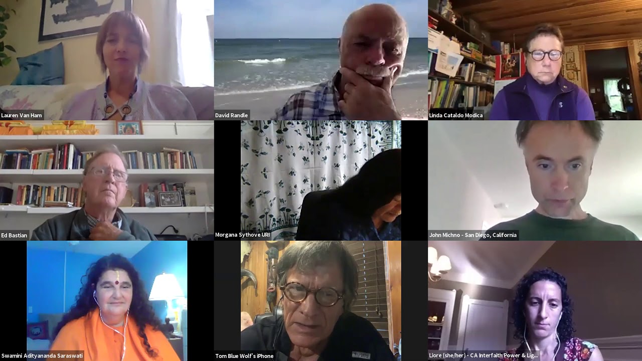 Tom Blue Wolf Speaks in the URI Climate Crisis Conversation | URI